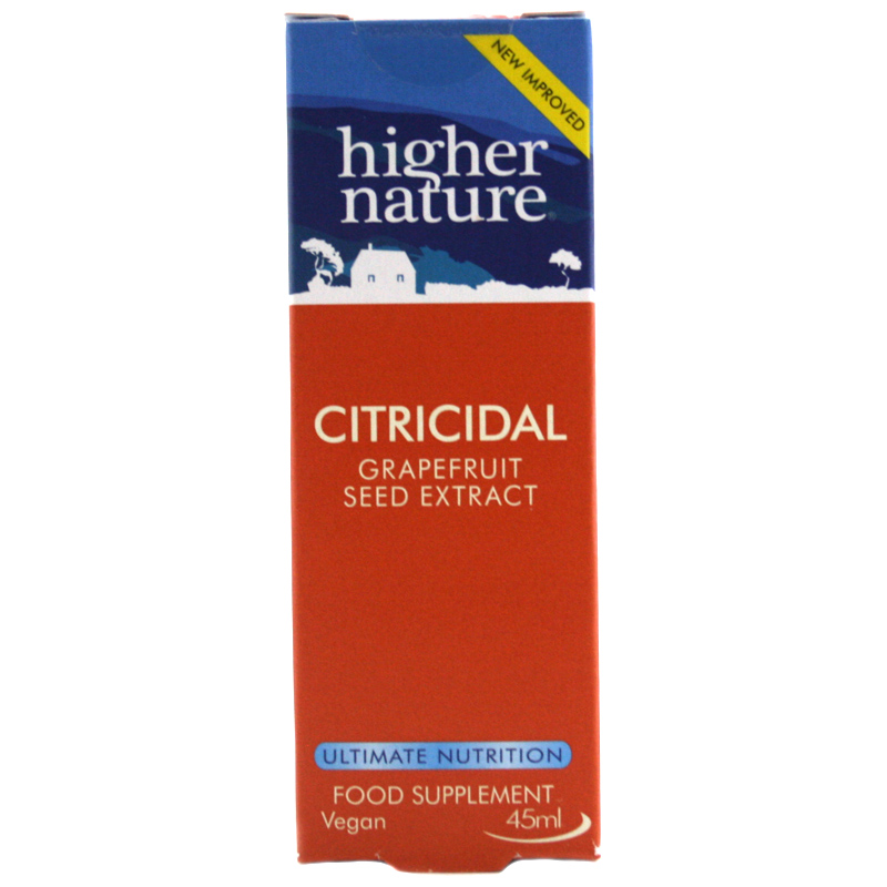 Higher Nature Citricidal Grapefruit Seed Extract 45ml for sale online ...